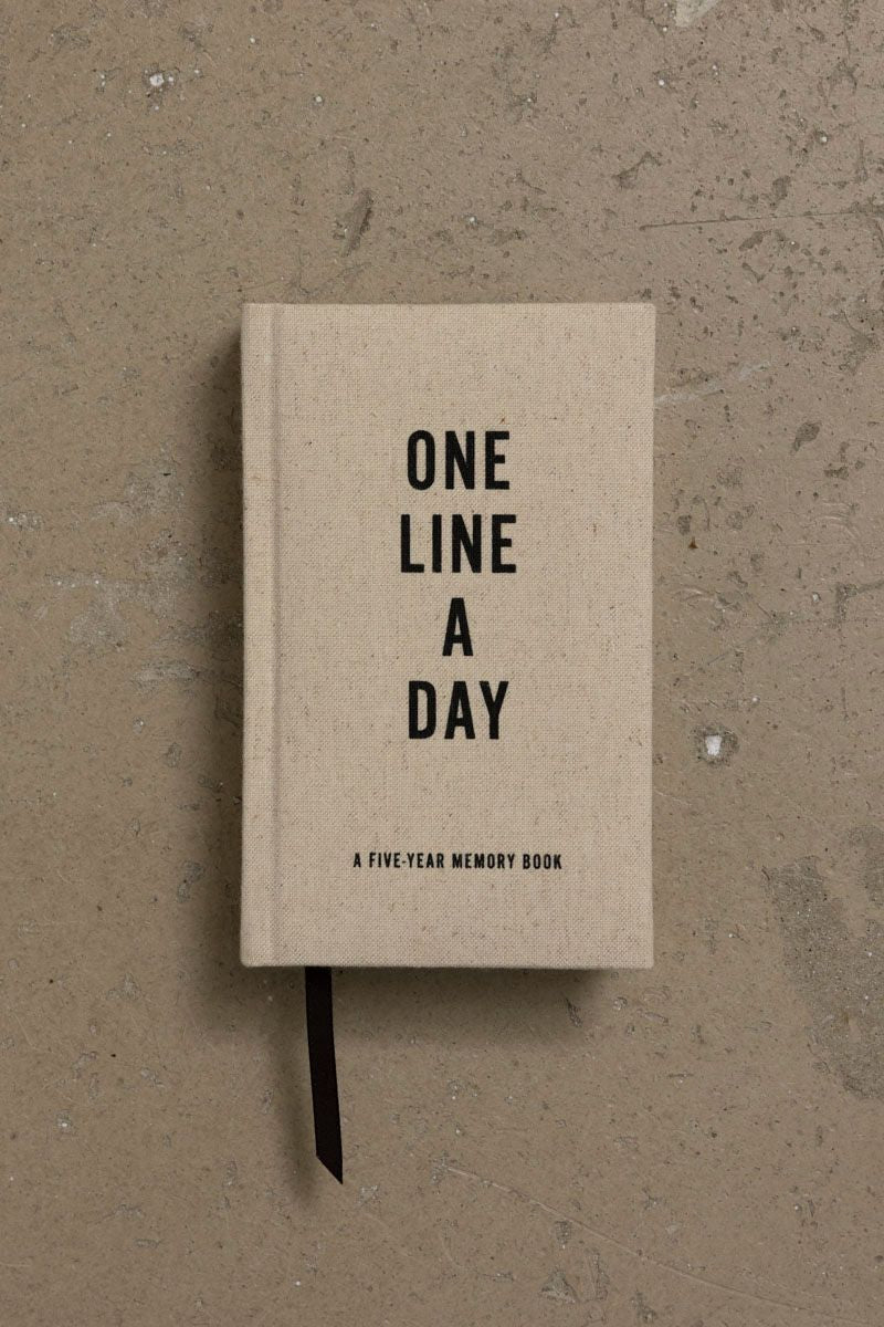 Notatbok - Canvas One Line a Day – Bolina